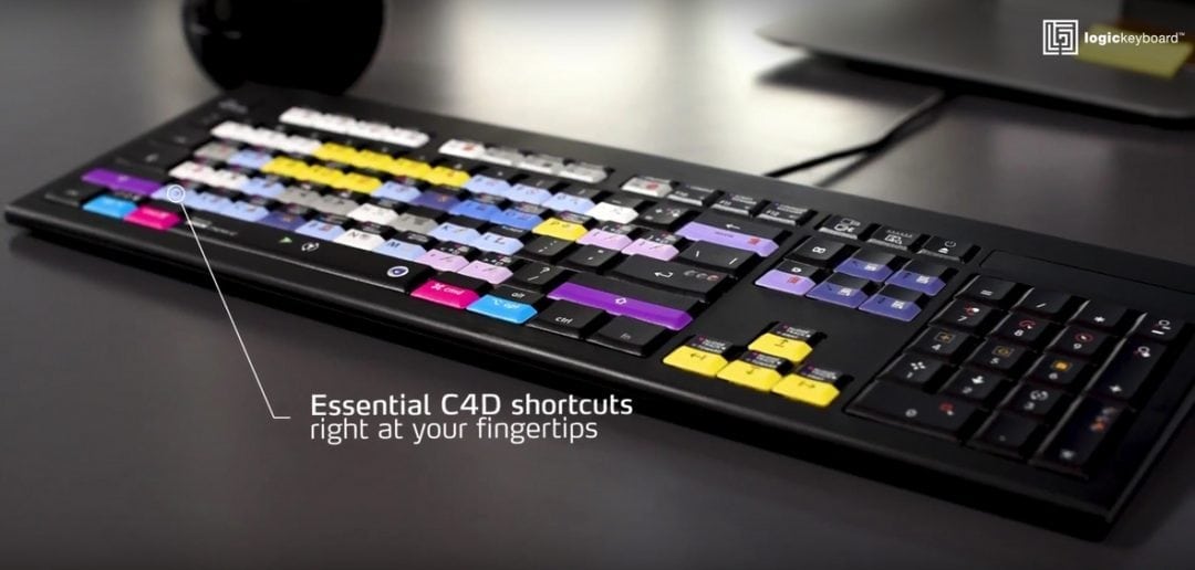 Thiết kế hiệu quả với Cinema 4D Keyboard