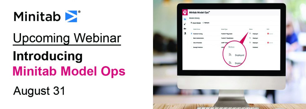 [Minitab – Webinar]: Introducing Minitab Model Ops