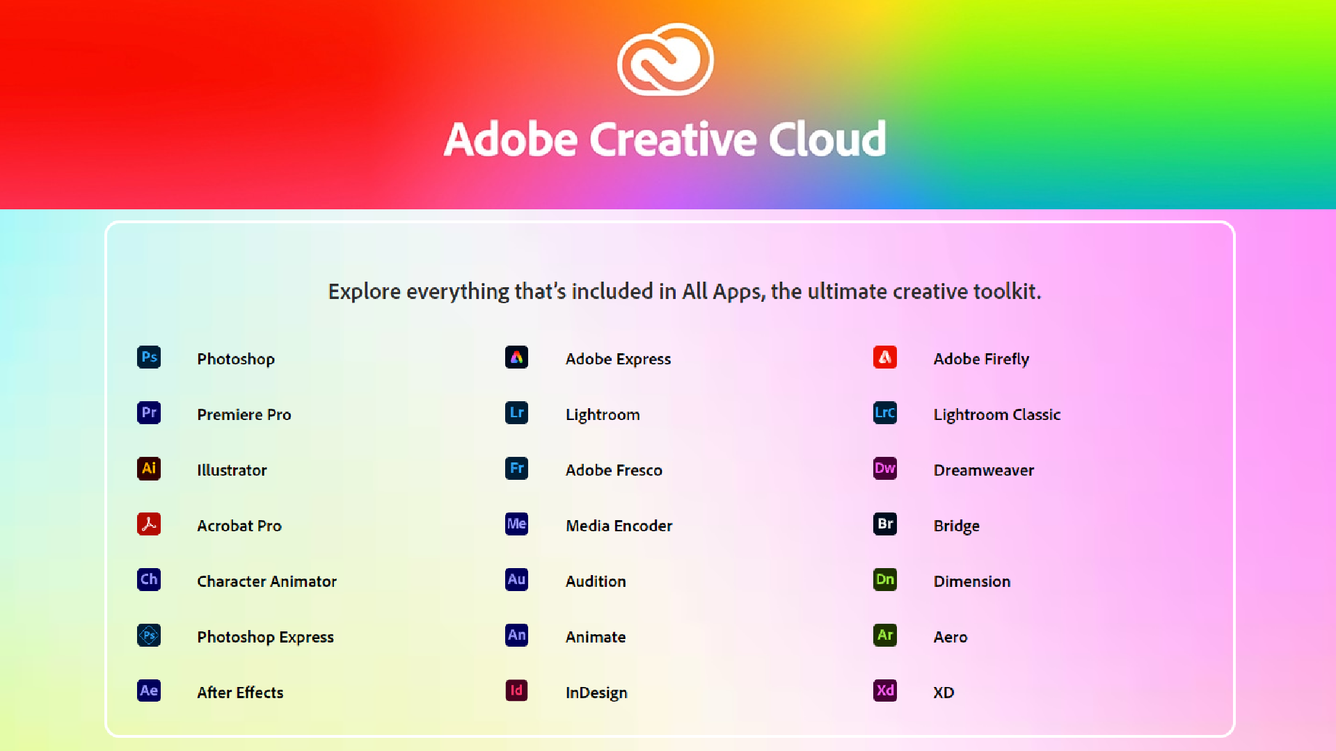 Adobe Creative Cloud: Cánh cổng dẫn đến sự sáng tạo không giới hạn của ...