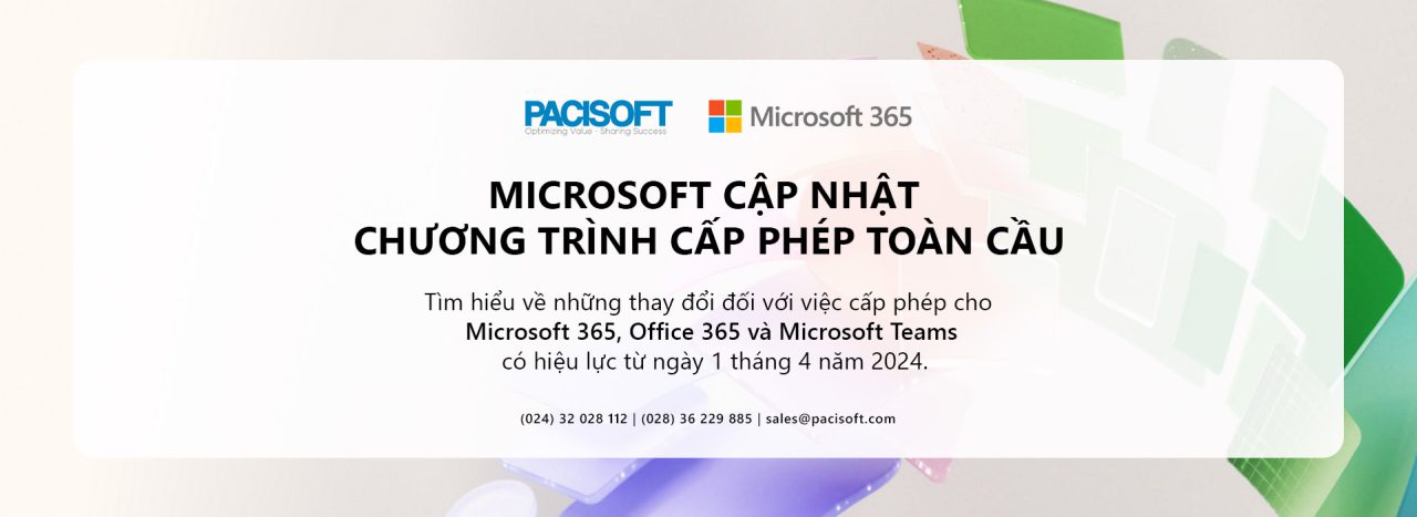 Microsoft cập nhật chương trình cấp phép mới nhất Microsoft 365, Office ...