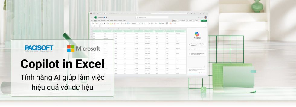 Copilot in Excel: Tính năng AI giúp làm việc hiệu quả với dữ liệu
