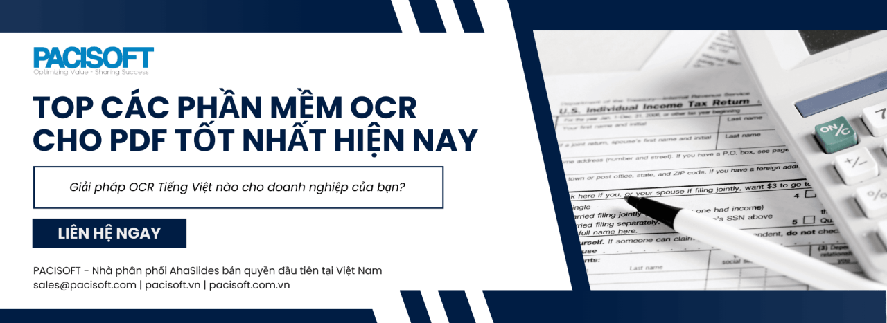 Top các phần mềm OCR cho PDF tốt nhất hiện nay: Giải pháp OCR Tiếng ...