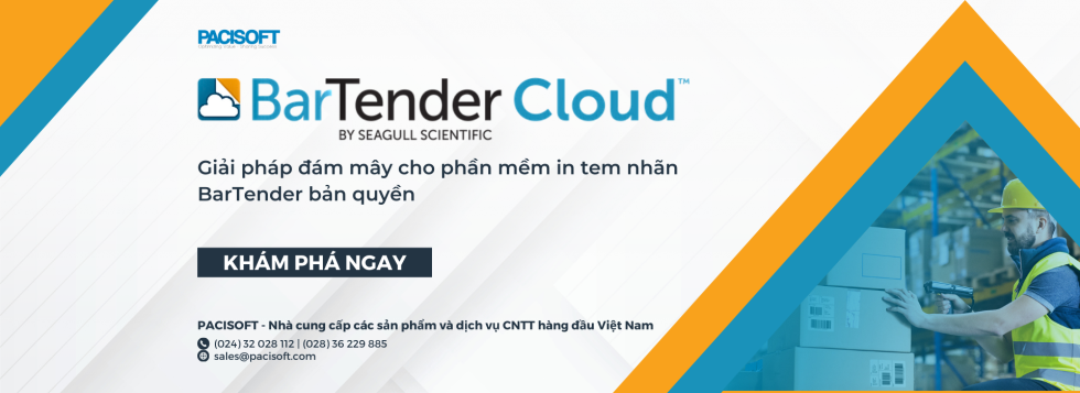 BarTender Cloud bản quyền | Giải pháp đám mây cho phần mềm in tem nhãn BarTender