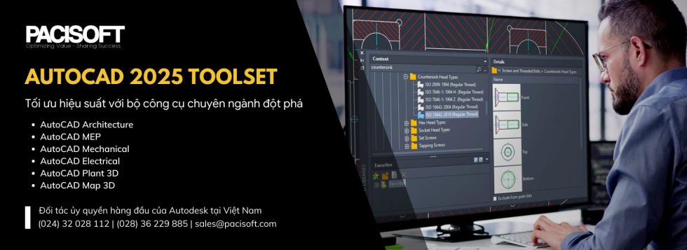 Trọn bộ AutoCAD Toolset – Công cụ hỗ trợ chuyên ngành đột phá từ Autodesk