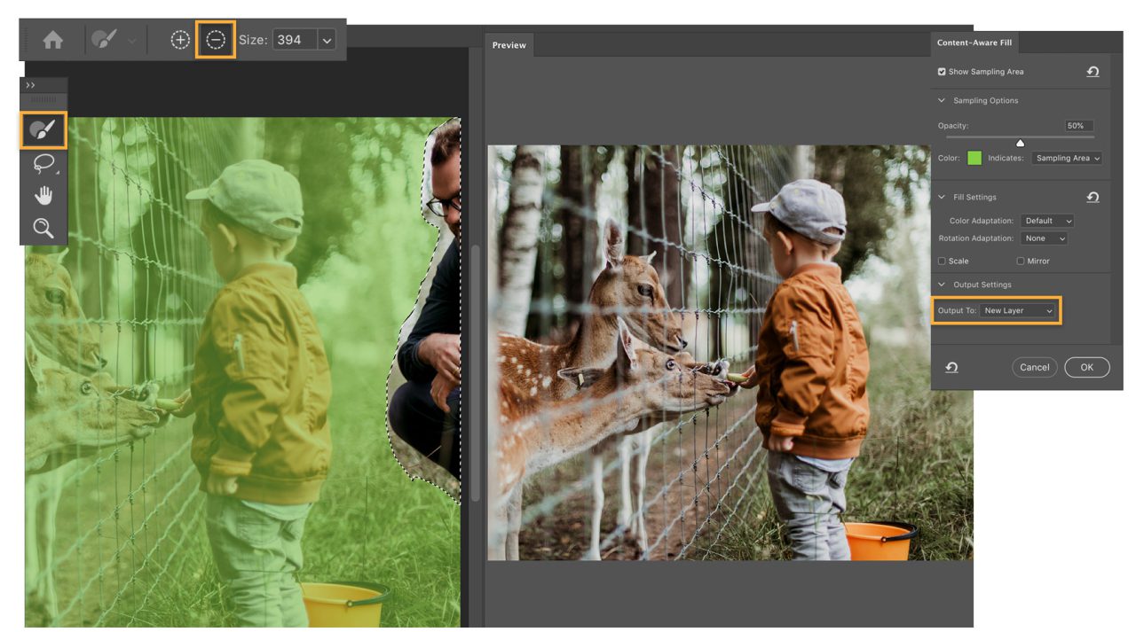 Cách xóa người và vật thể trong ảnh bằng phần mềm Photoshop 2025