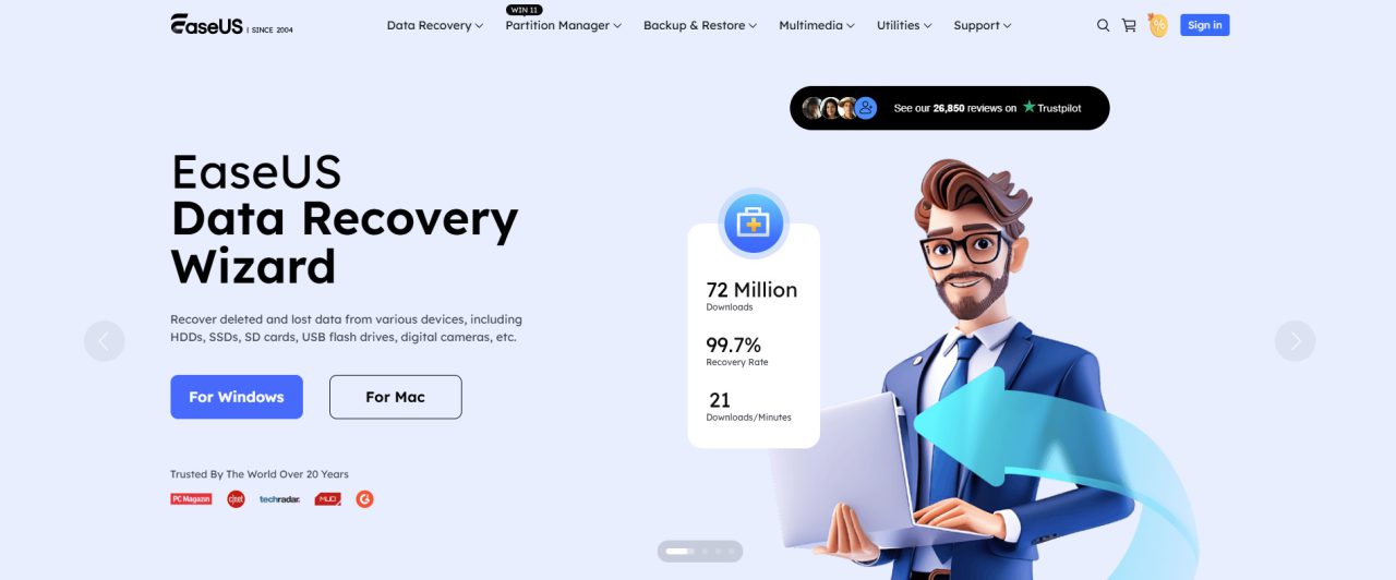 EaseUS Chọn Pacisoft Làm Đối Tác Phân Phối Chính Thức Tại Việt Nam